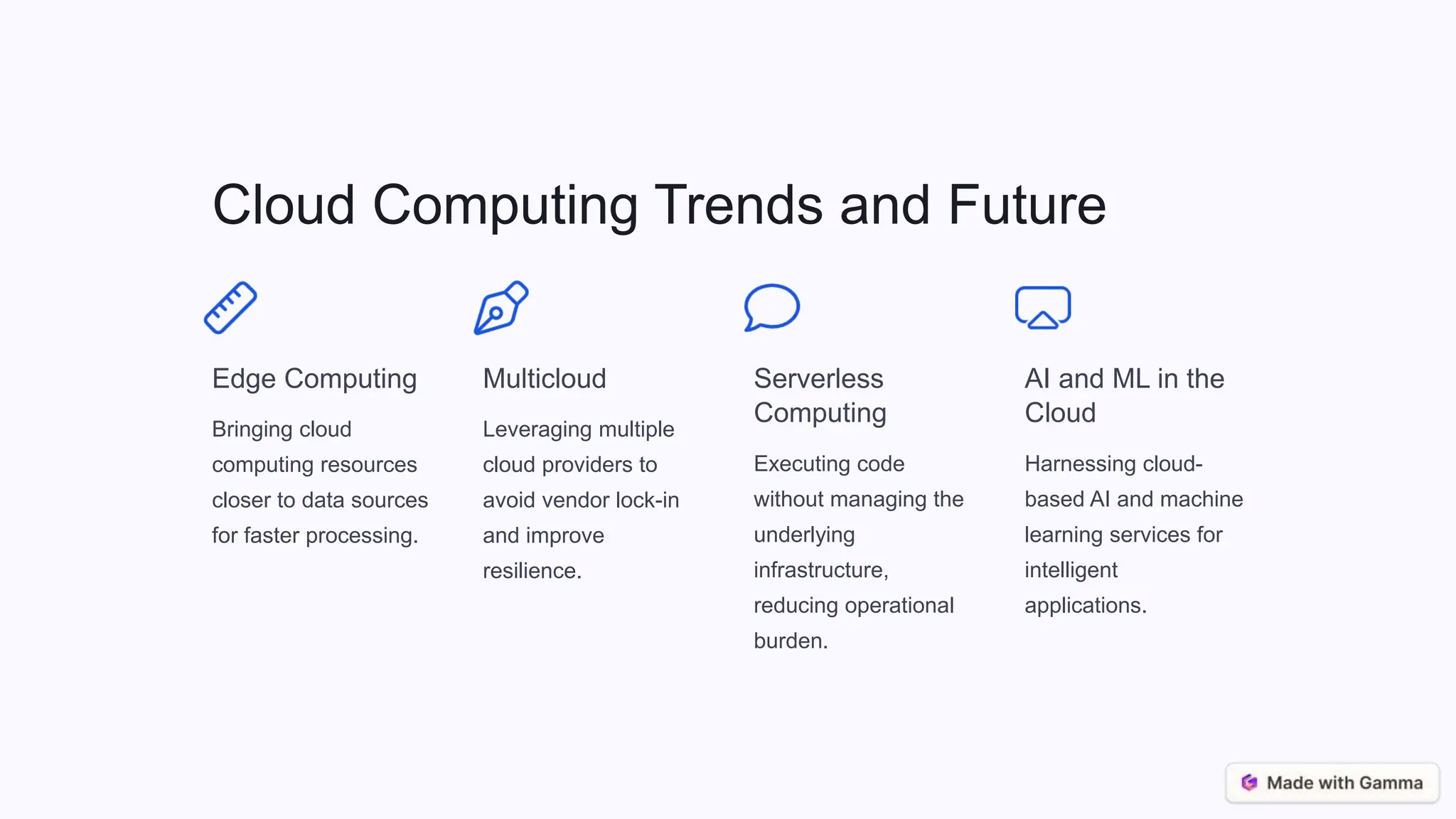 Cloud Computing The Future Of Computing Pptx