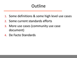 Cloud Computing Standards and Use Cases (Robert Grossman) 09-v8p | PPTX