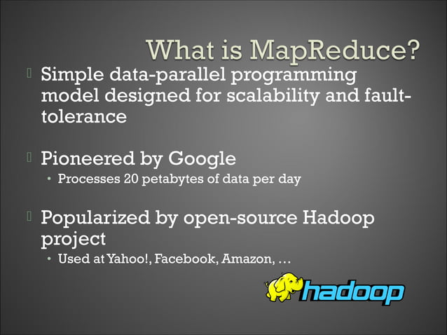 Cloud computing-with-map reduce-and-hadoop | PPT | Cloud Computing | Internet