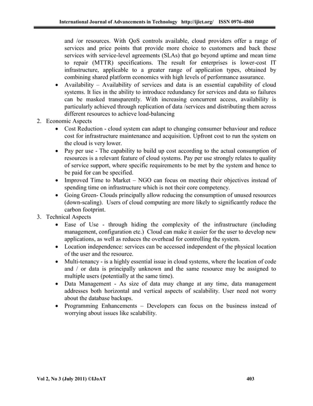 Cloud Computing- future framework for e- management of NGO's | PDF