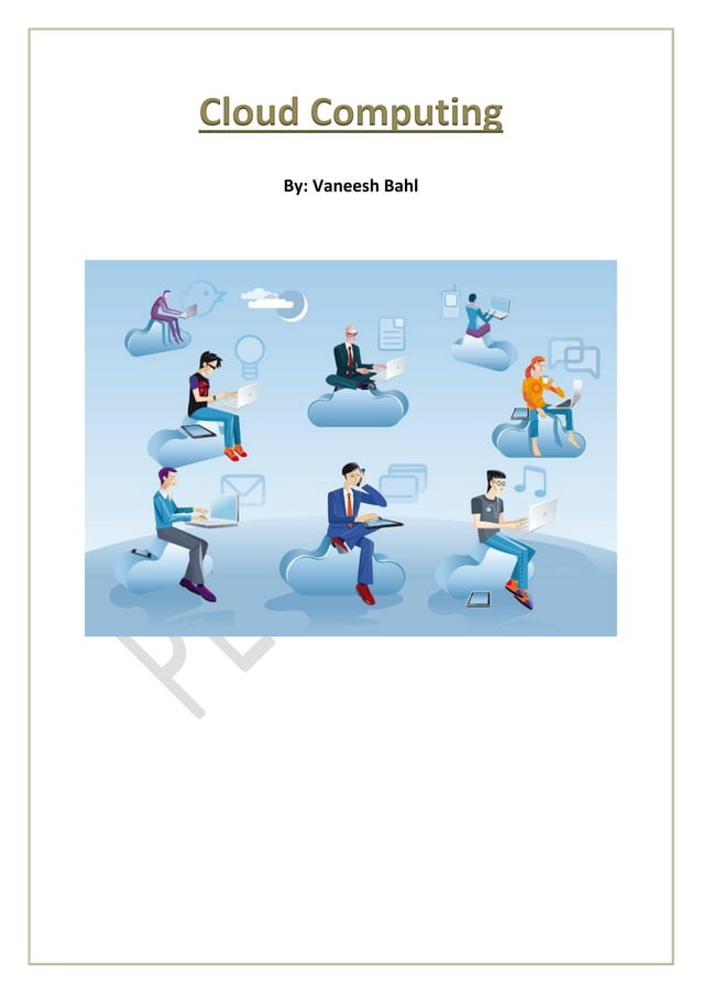 Cloud computing white paper | PDF