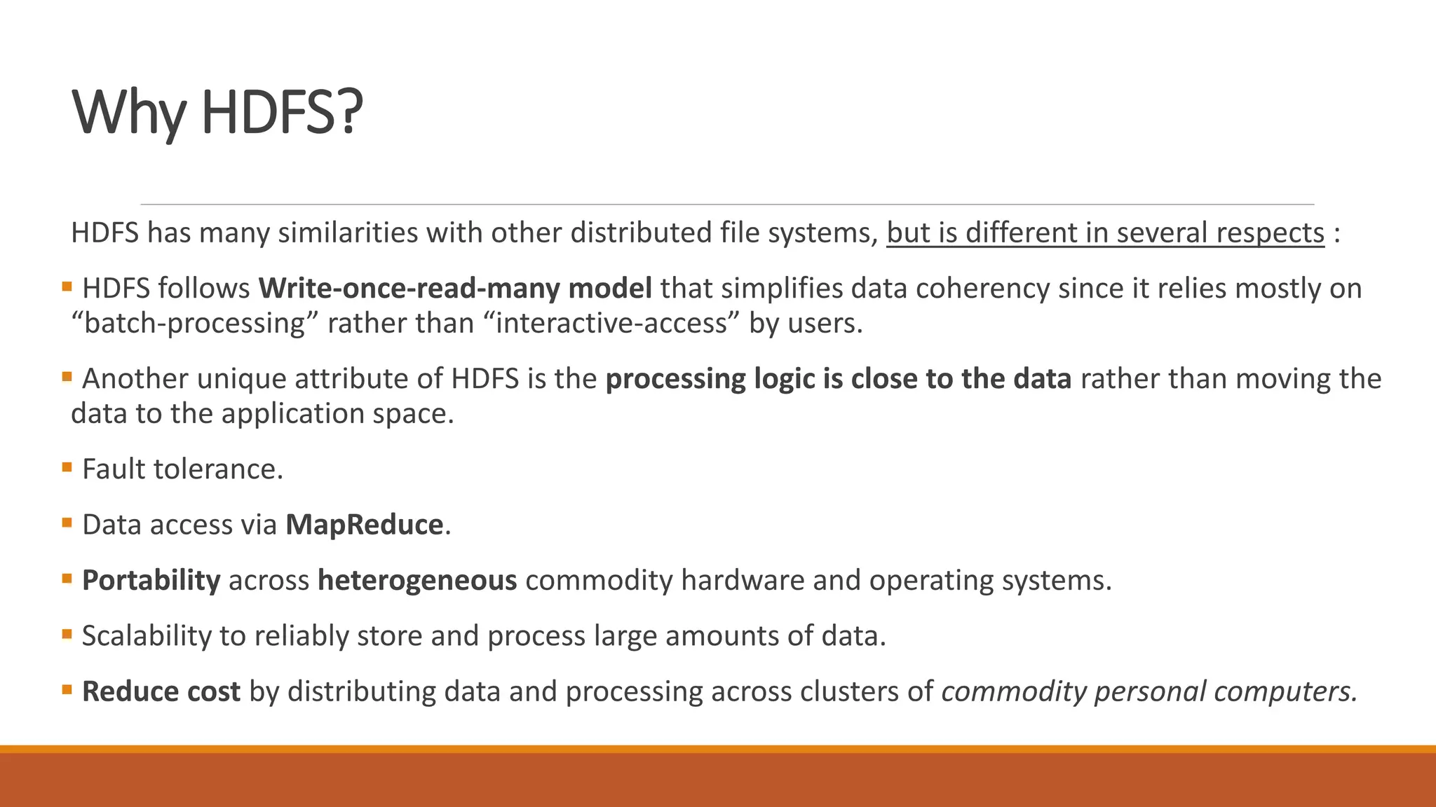 Gfs And Hdfs Introduction Pptx Operating Systems Computer Software And Applications