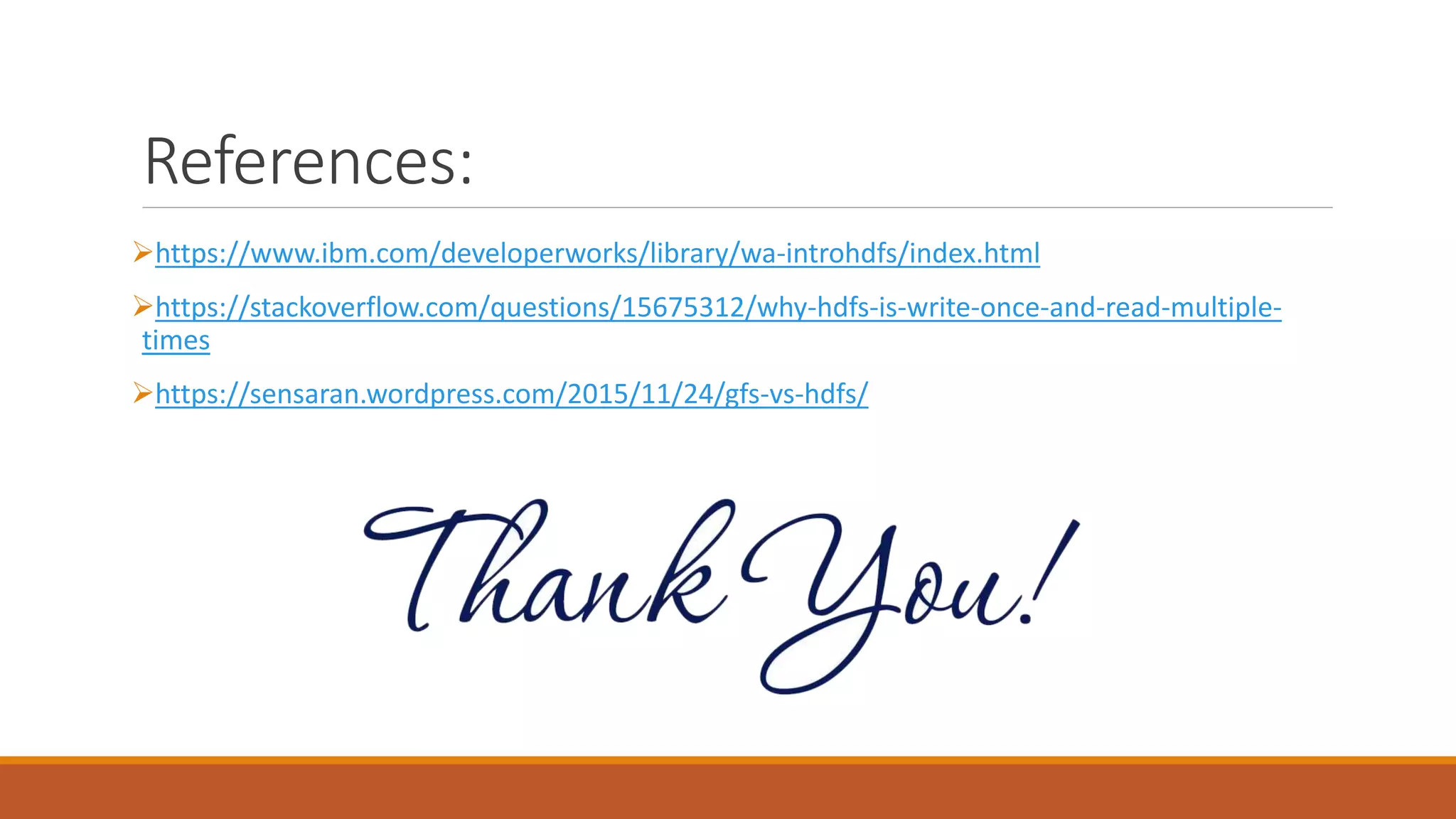 Gfs And Hdfs Introduction Pptx Operating Systems Computer Software And Applications