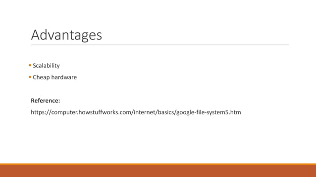GFS & HDFS Introduction | PPTX | Operating Systems | Computer Software and Applications