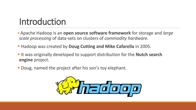 GFS & HDFS Introduction | PPTX | Operating Systems | Computer Software and Applications