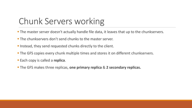 GFS & HDFS Introduction | PPTX | Operating Systems | Computer Software ...