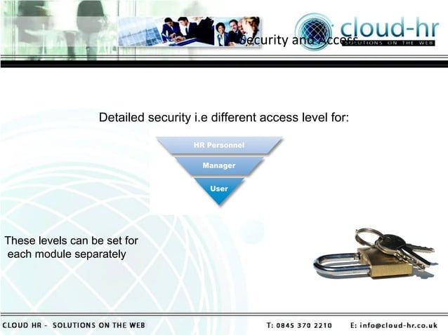 Introducing Cloud HR - A Browser Based Modular HR System | PPT
