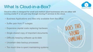 Codestone Cloud in a Box Overview | PPTX