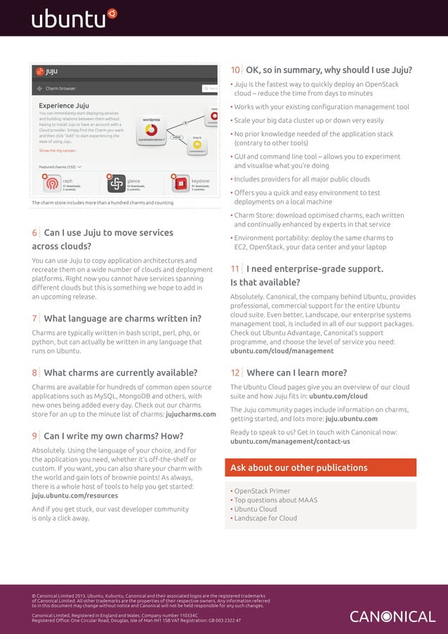 Cloud Juju Primer | PDF | Cloud Computing | Internet