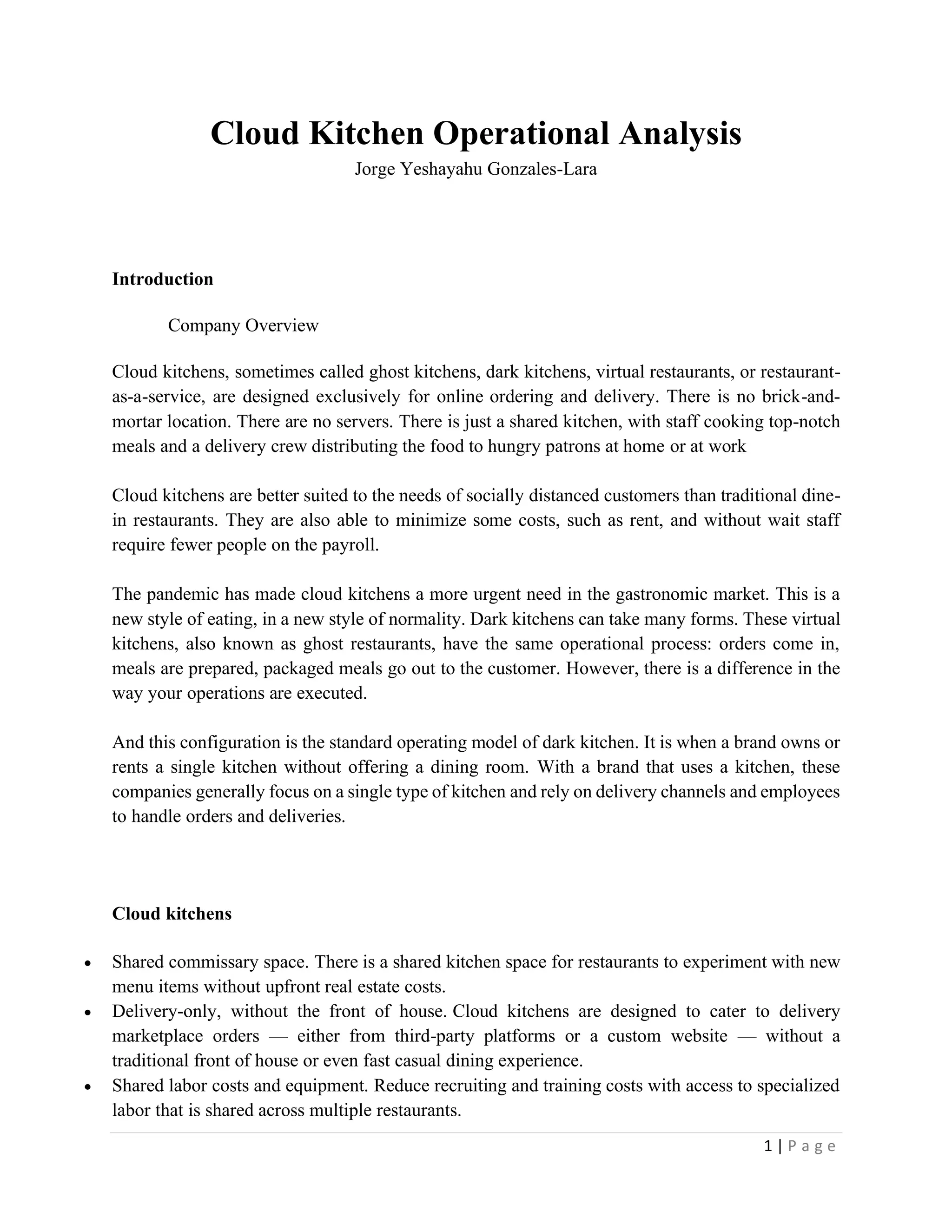 Cloud Kitchen Project Cloud-Kitchen-equipment-checklist-compressed | PDF