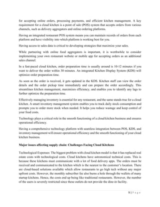 Cloud Kitchen Project Cloud-Kitchen-equipment-checklist-compressed | PDF