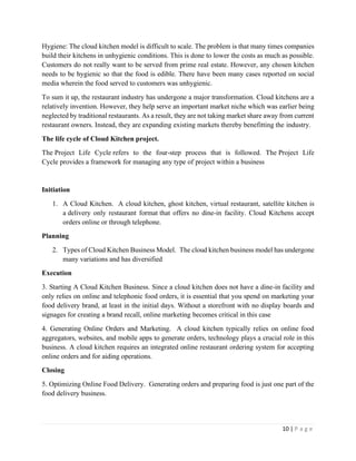 Cloud Kitchen Project Cloud-Kitchen-equipment-checklist-compressed | PDF