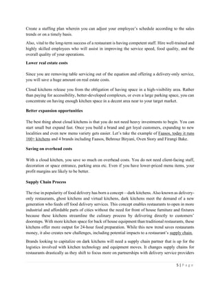 Cloud Kitchen Project Cloud-Kitchen-equipment-checklist-compressed | PDF