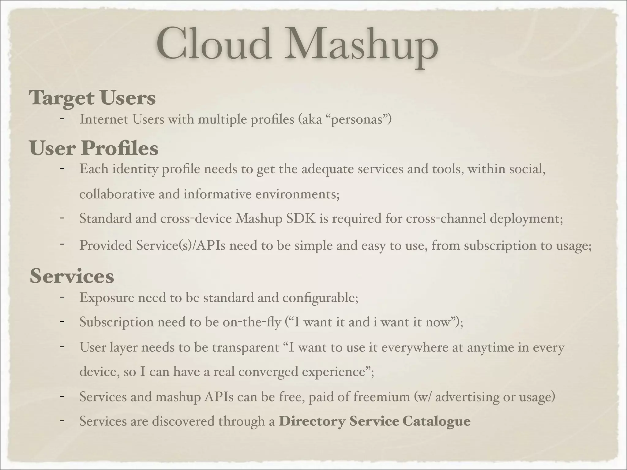 Cloud Mashup | PDF