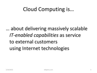 Cloud and Mobile Computing | PPT
