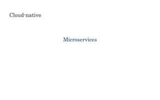 Cloud-Native Architecture | PPTX