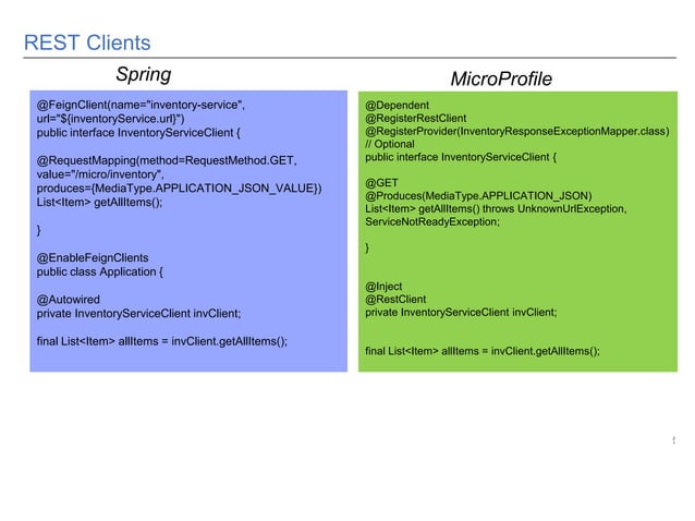 Cloud native programming model comparison