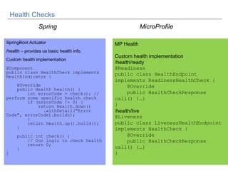 Cloud native programming model comparison