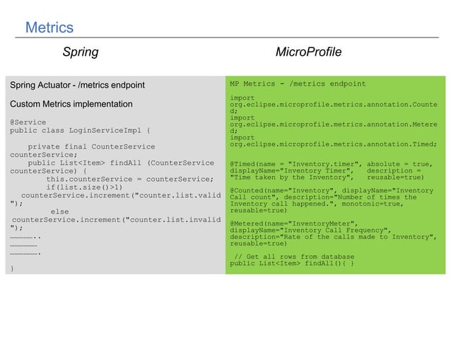 Cloud native programming model comparison