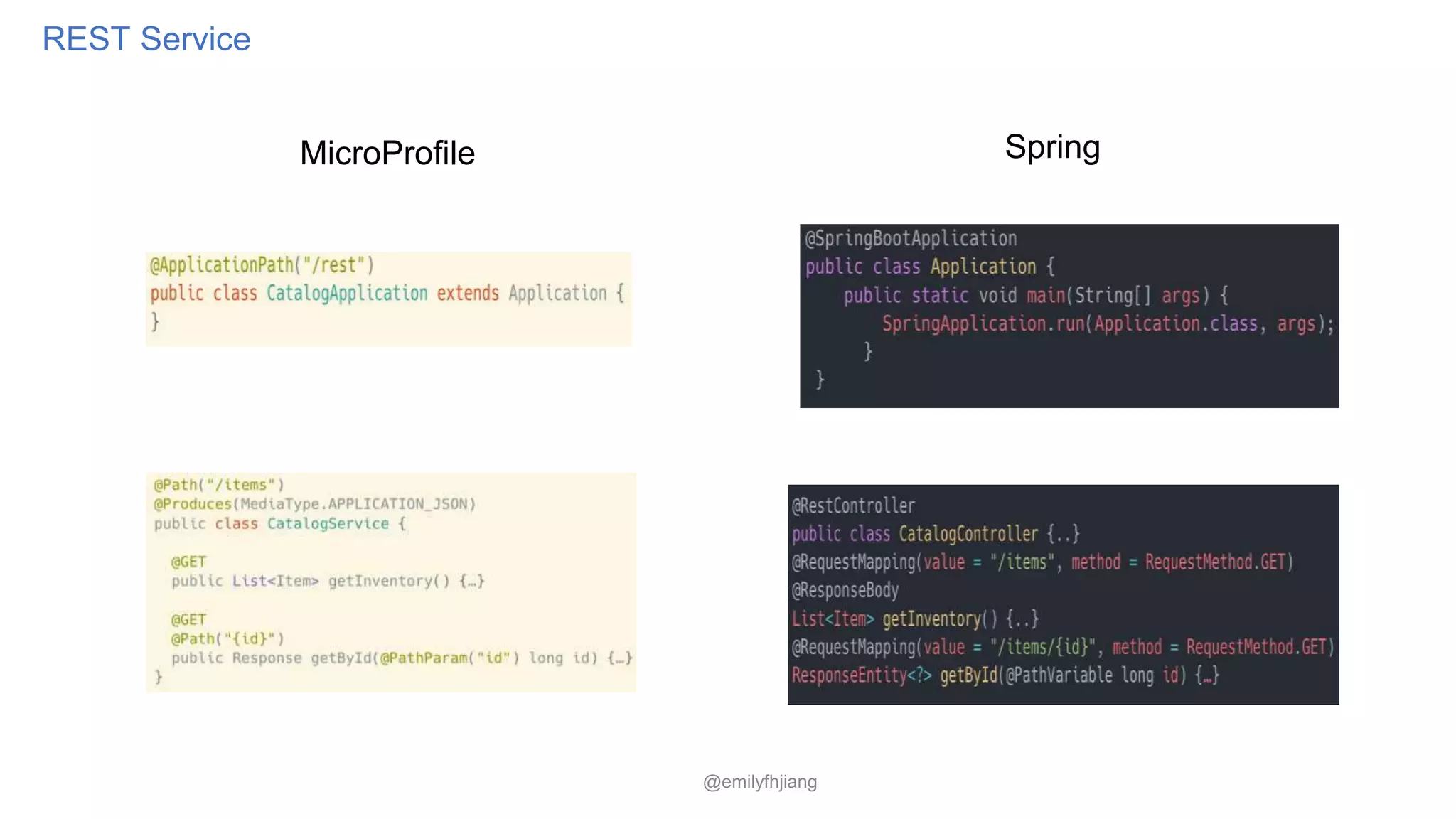 Cloud native programming model comparison | PPT