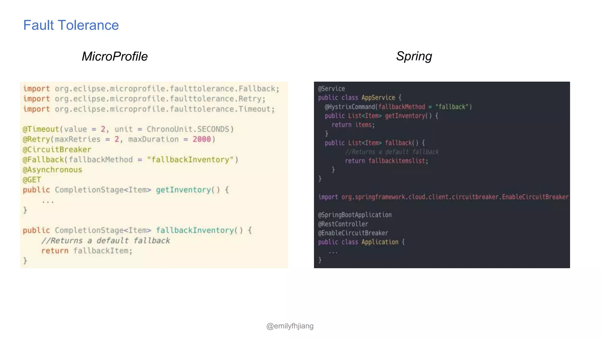 Cloud native programming model comparison | PPT