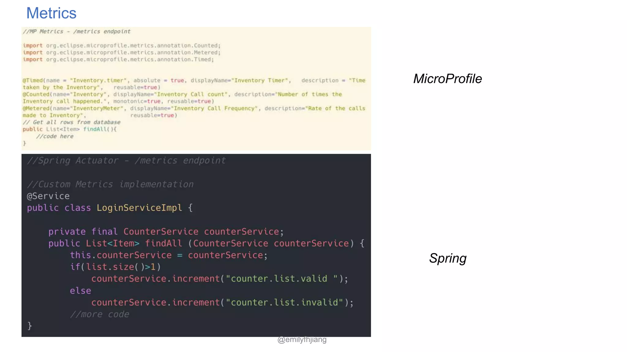 Cloud native programming model comparison | PPT