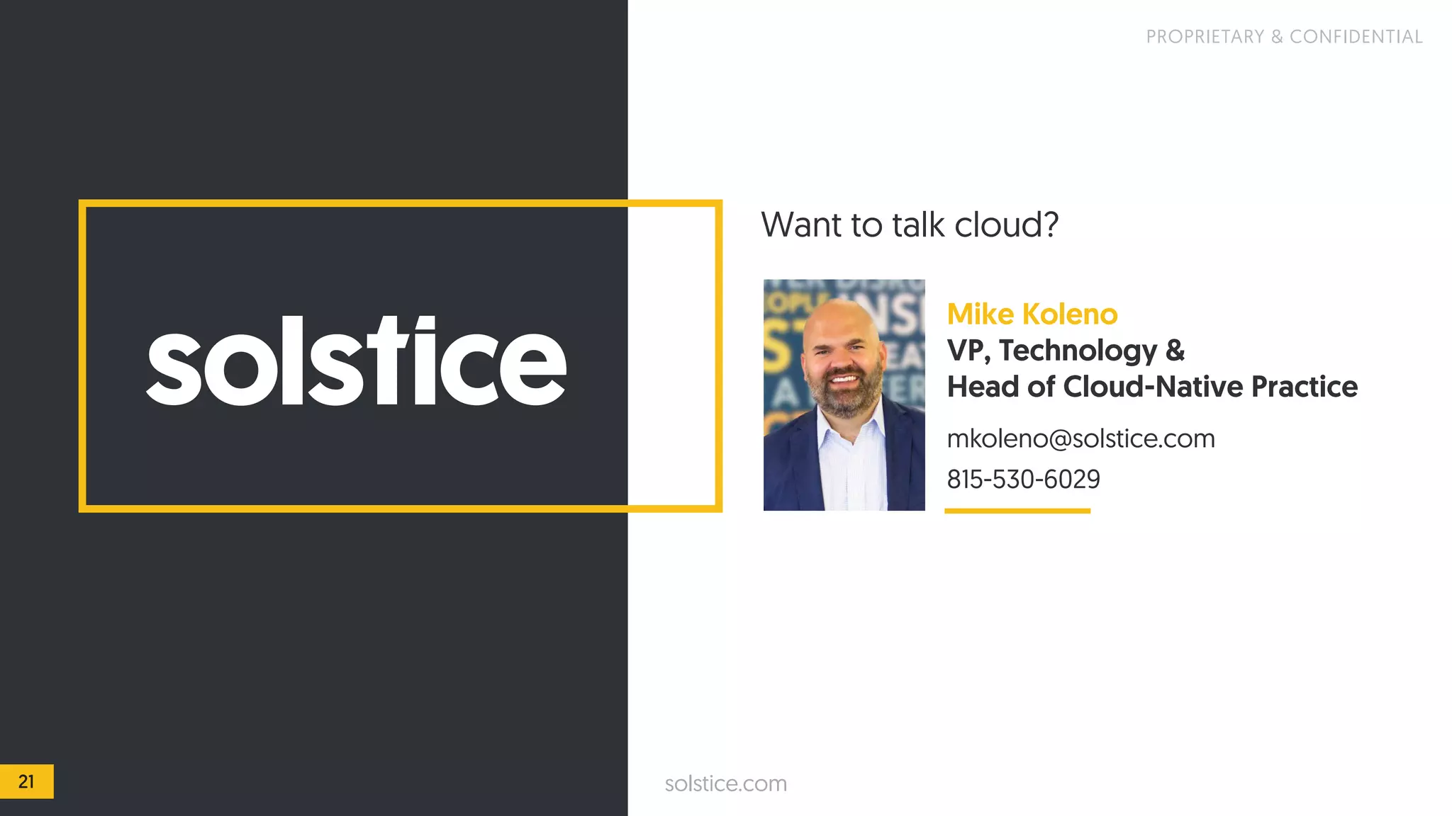 Solstice Cloud-Native Trends for 2018 | PPT