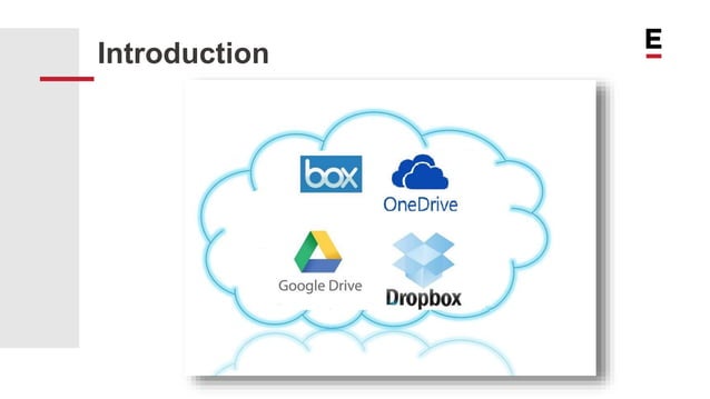SaaS: Comparison between Dropbox, GoogleDrive and OneDrive | PPT
