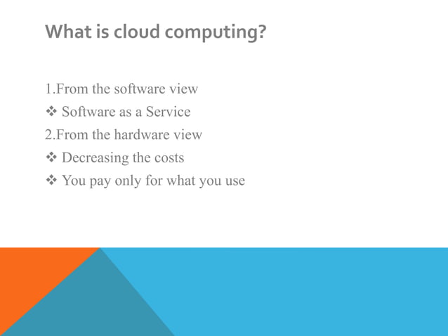 Cloud nima afraz | PPT