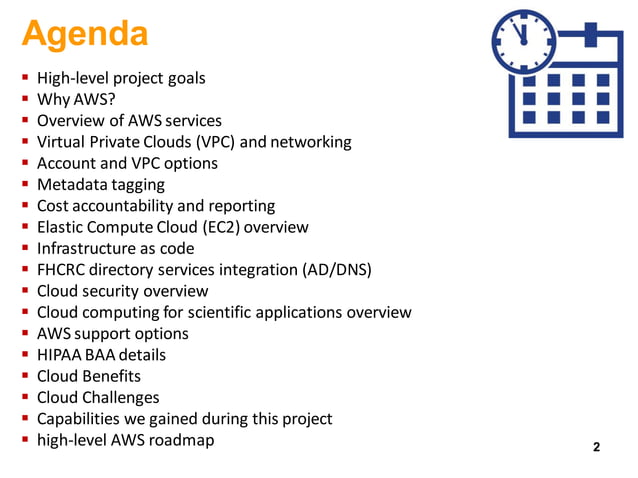 Cloud On-Ramp Project Briefing | PPT