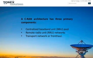 Cloud-RAN Training | PPTX