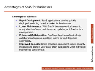 cloud computing Software as a Service PTT | PPT