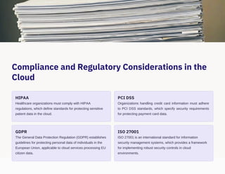 Cloud Security vs. Traditional IT Security | PDF