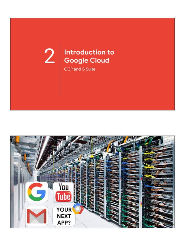 Cloud computing overview & running your code on Google Cloud | PDF