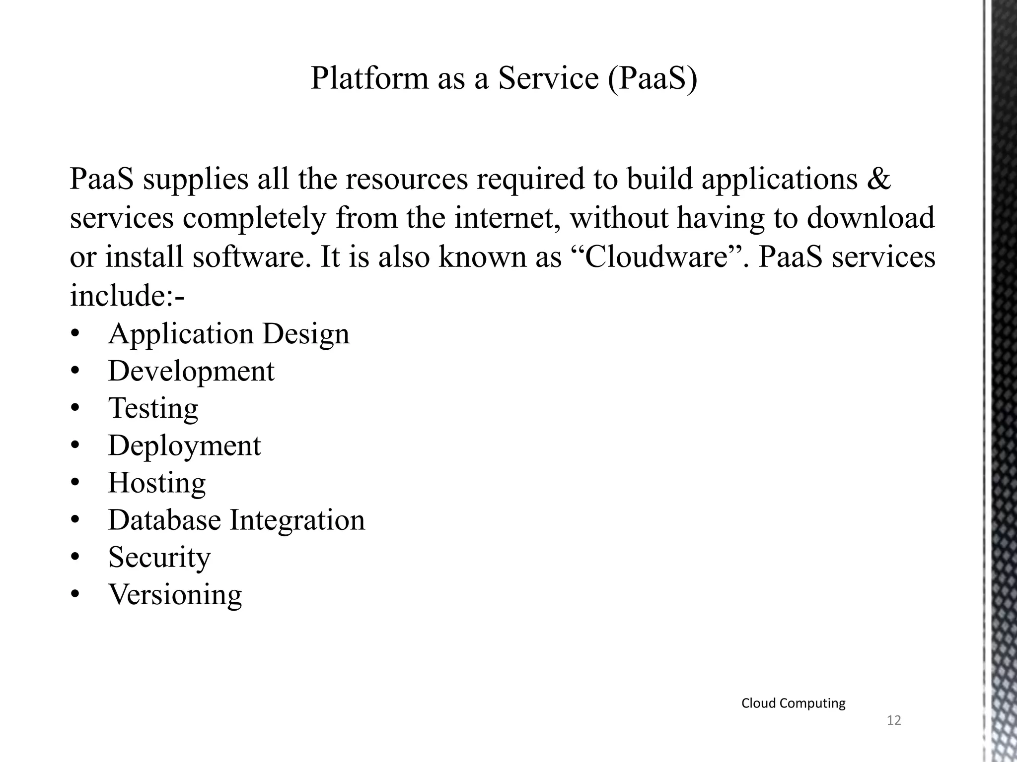 Basics of Cloud Computing | PPTX