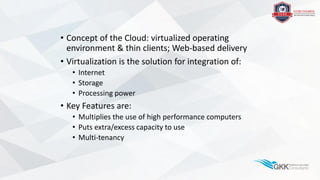 The Evolution Towards Cloud Computing | PDF