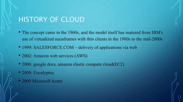 Cloud broadcasting and computing | PPT