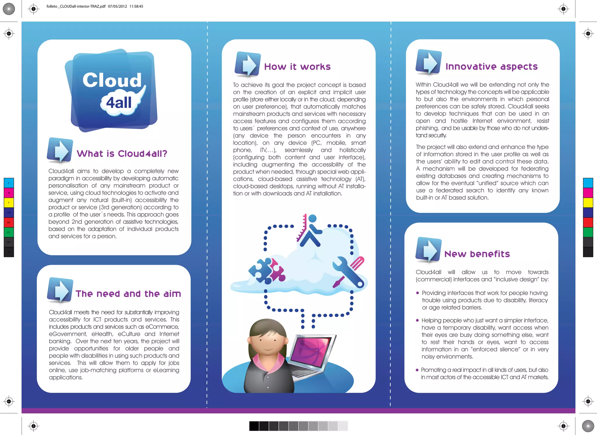 Cloud4all leaflet | PDF
