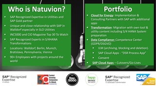 SAP Cloud for Energy Webinar Series Part 1 | PDF