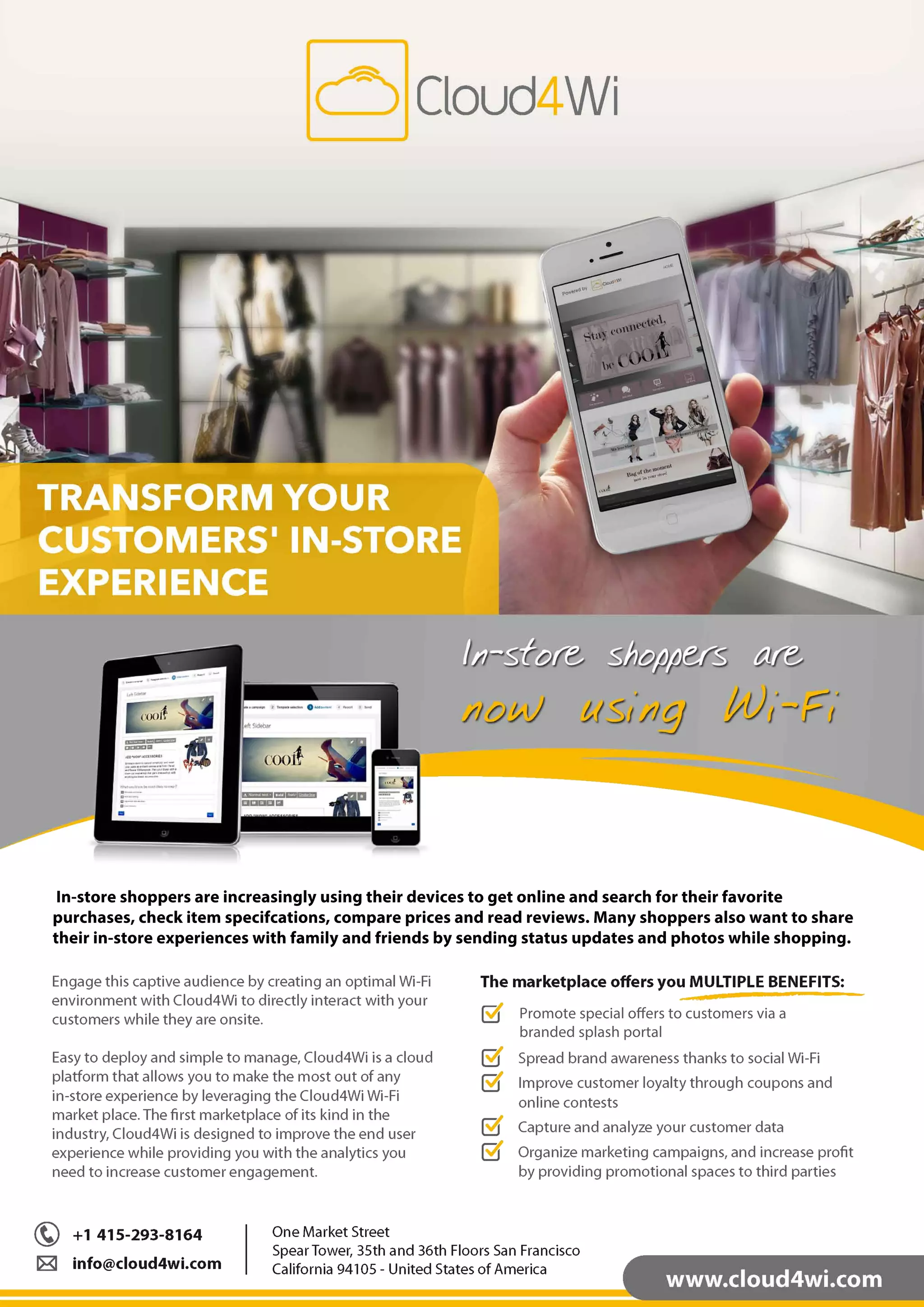 Cloud4Wi Retail Edition | PDF