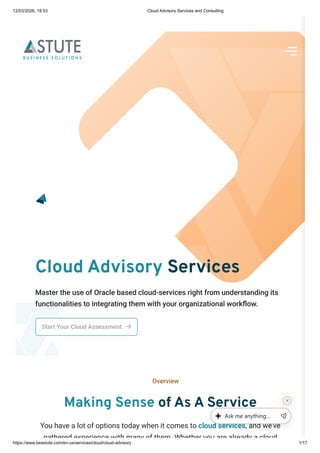 Cloud Advisory Services and Consulting.pdf