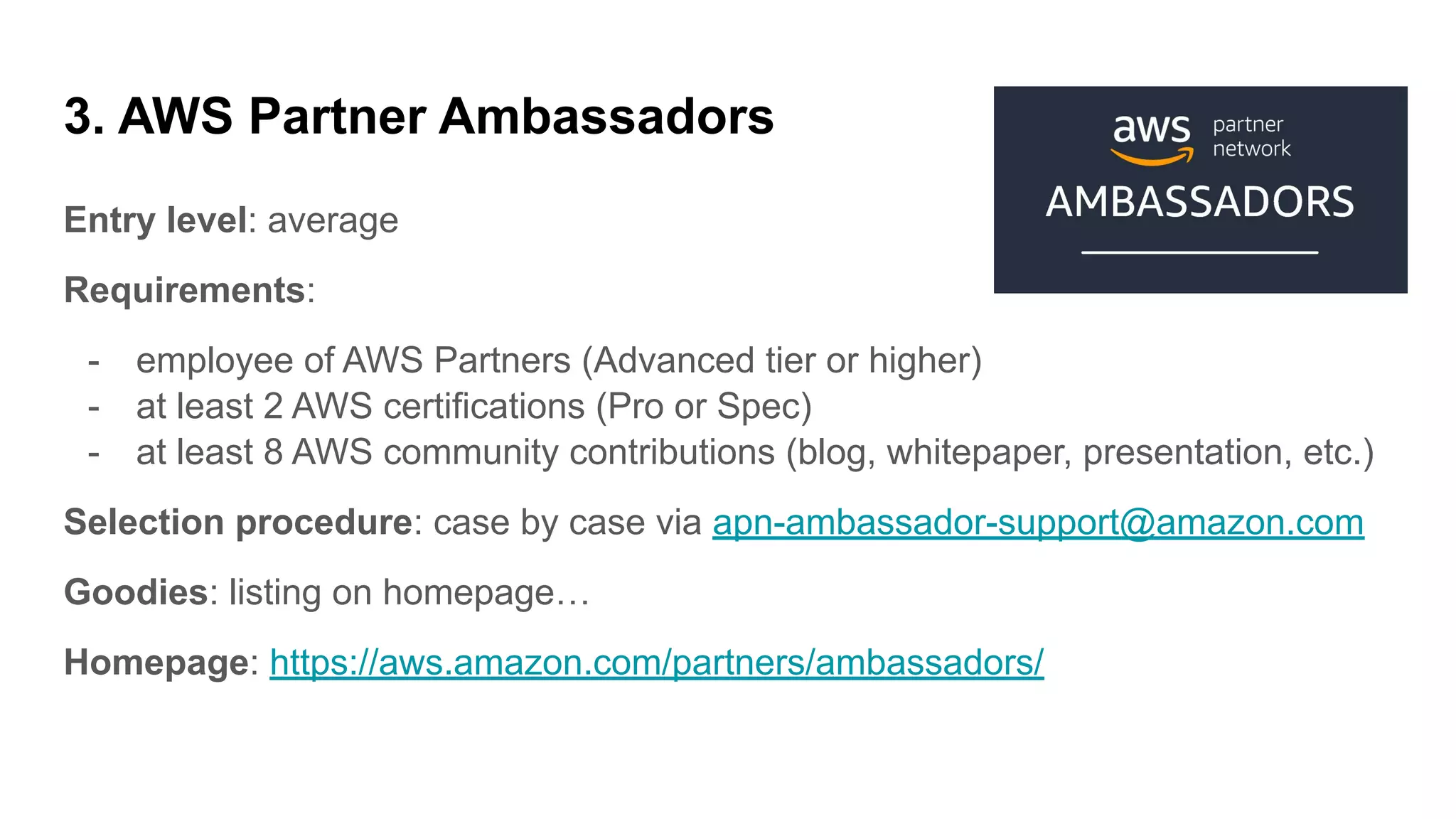 Cloud Ambassador Programs | PPT