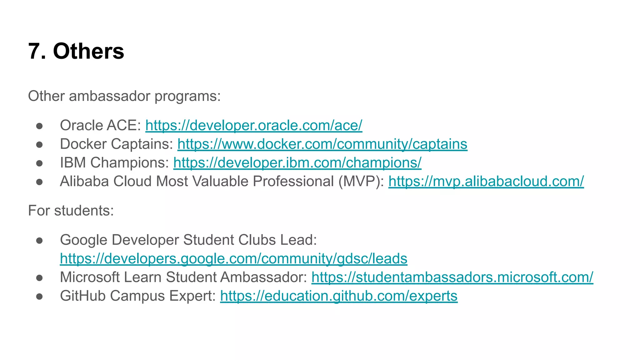 Cloud Ambassador Programs | PPT