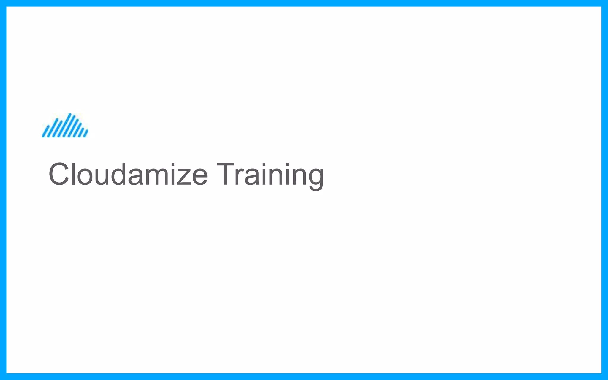 Cloudamize Platform Training for Azure.pptx