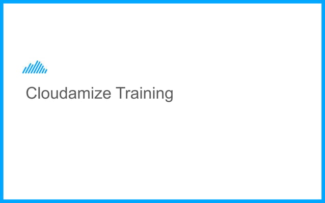 Cloudamize Platform Training for Azure.pptx