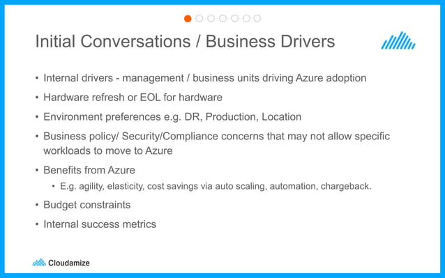 Cloudamize Platform Training for Azure.pptx