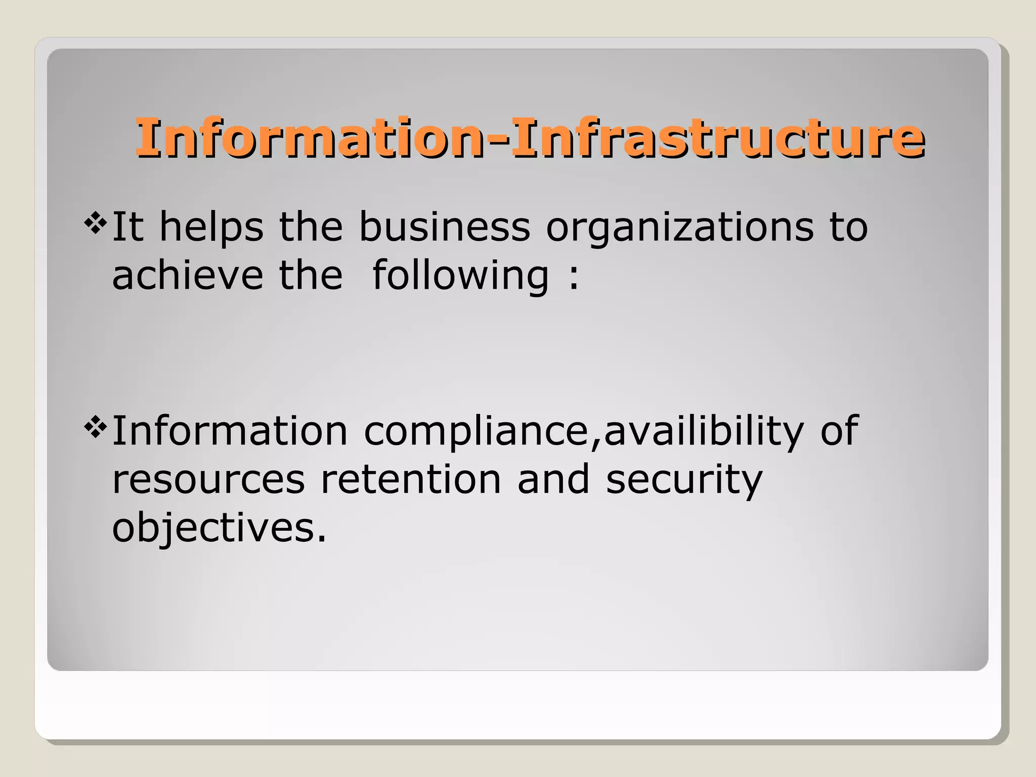 Cloud and dynamic infrastructure | PPT