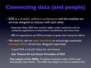 Cloud and E2.0: Connecting the Dots - OSCON Cloud Summit - 2010 | PDF