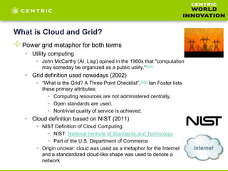Cloud and Grid Computing | PPTX