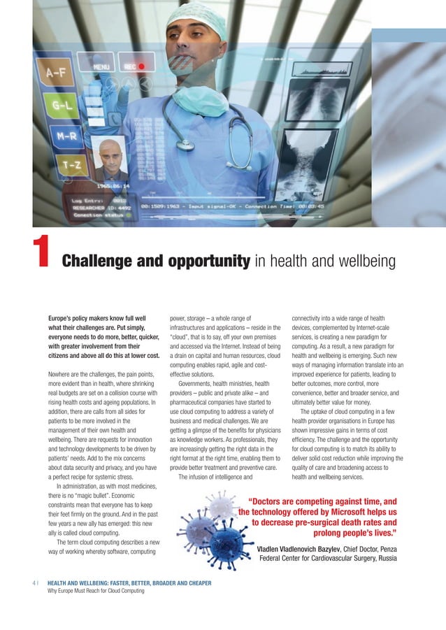 Cloud and health white paper | PDF